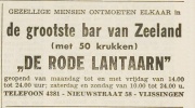 De Rode Lantaarn - Vlissingen Dronk